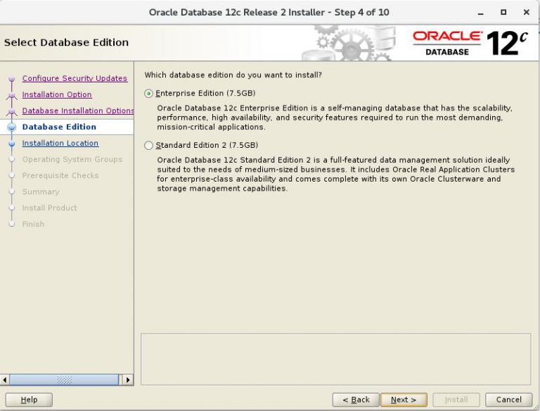 Oracle Database 12cR2 Installation in RHEL 7.4 | Oracledbwr