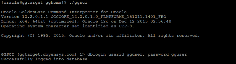 Oracle-12c Configure Step by step Goldengate Unidirectional Method | Oracledbwr