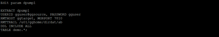 Oracle-12c Configure Step by step Goldengate Unidirectional Method | Oracledbwr