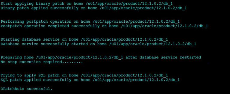 Step By Step Apply 12c Grid And Db April 2018 Psu To Oracle 12cr1 2 Node Rac Oracledbwr