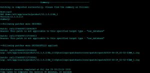 Step by step apply 12c Grid and DB April 2018 PSU to Oracle 12cR1 2 ...