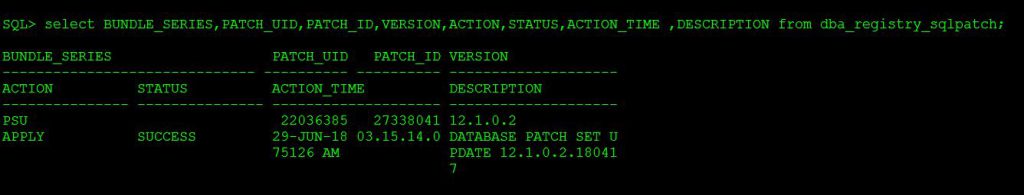 Step By Step Apply 12c Grid And Db April 2018 Psu To Oracle 12cr1 2 Node Rac Oracledbwr 0265