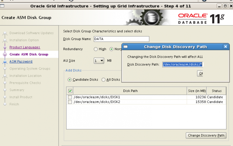 Step by Step configuration ASM for a Standalone Database | Oracledbwr