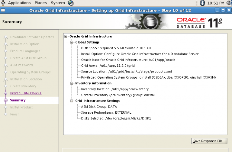 Step by Step configuration ASM for a Standalone Database | Oracledbwr