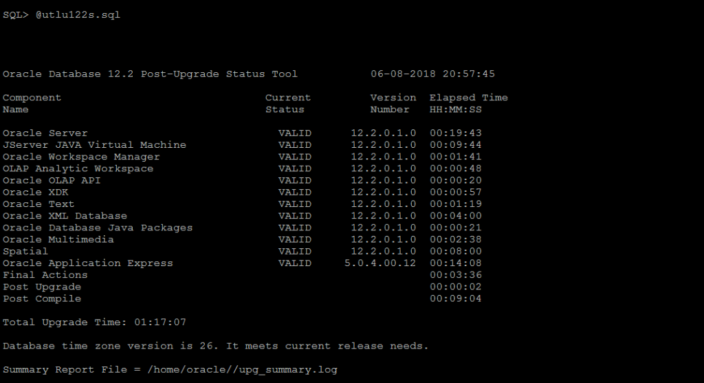 Manual Upgrading Oracle Database From 11.2.0.4 to 12.2.0.1 | Oracledbwr