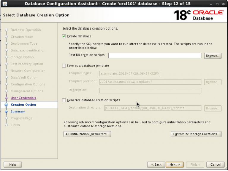 Step by Step to Configure Oracle 18c Database using DBCA Method | Oracledbwr