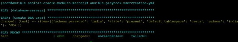 Oracle Automation-Create a DBA User Using Ansible Tool | Oracledbwr