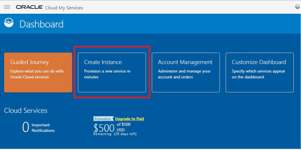 Step-by-Step Creation of Oracle Autonomous Data Warehouse Cloud Service ...