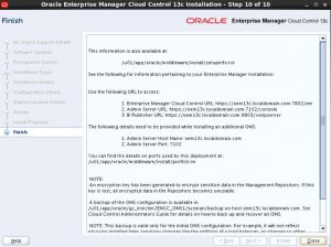 Step by Step Configuring A Oracle 13c Enterprise Manager Cloud Control | Oracledbwr