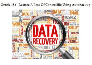 Oracle 18c – Restore A Loss Of Controlfile Using Autobackup | Oracledbwr
