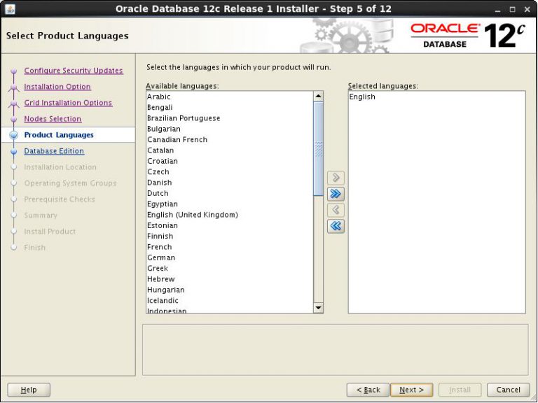 Step by Step Install of Oracle12c RAC One Node On OEL 6.5 Using VMware ...