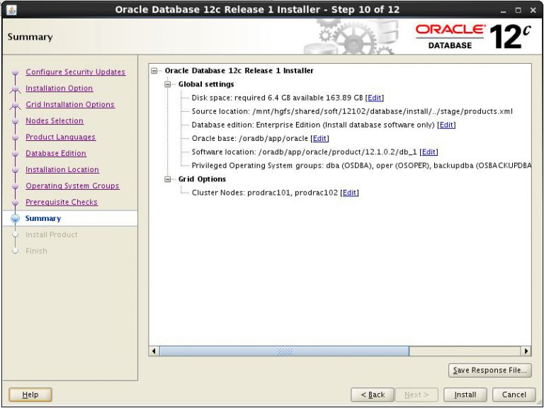 Step By Step Install Of Oracle12c Rac One Node On Oel 65 Using Vmware Oracledbwr