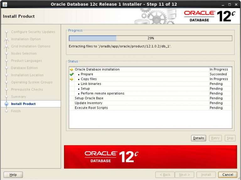 Step by Step Install of Oracle12c RAC One Node On OEL 6.5 Using VMware ...