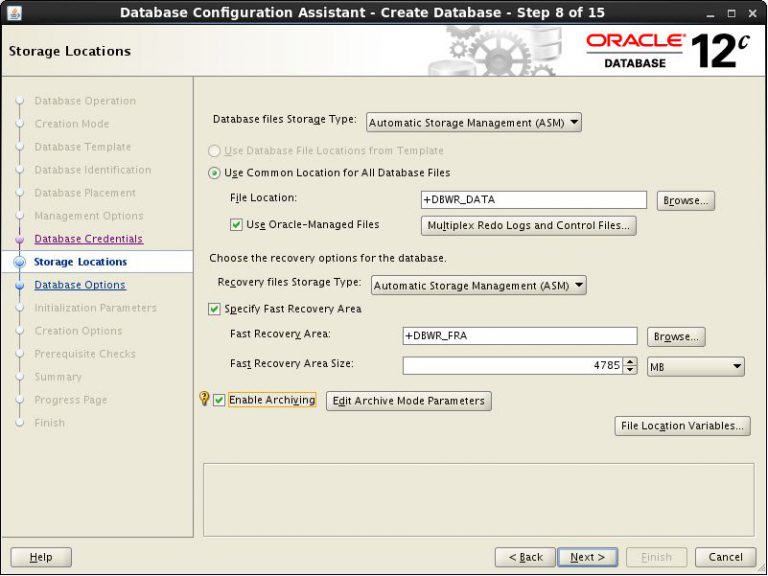 Step By Step Install Of Oracle12c Rac One Node On Oel 65 Using Vmware Oracledbwr