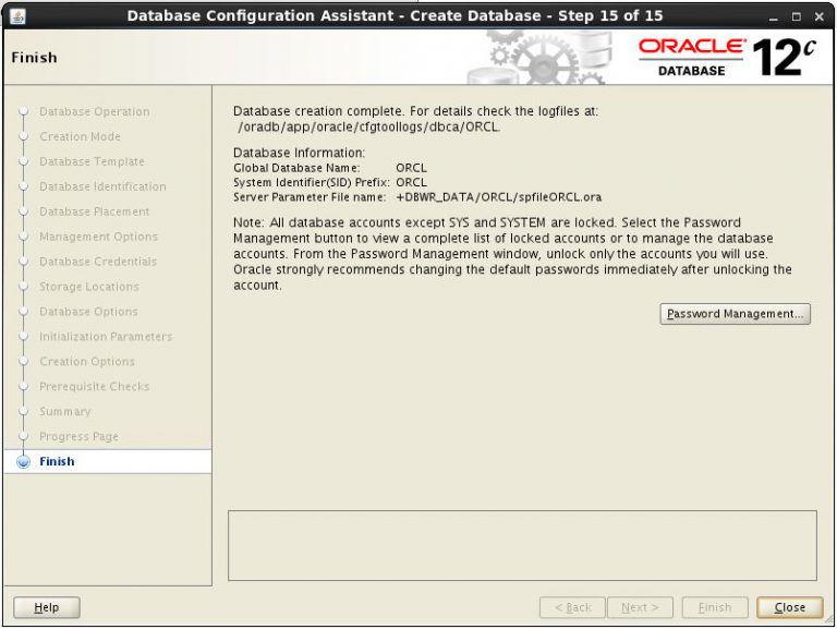 Step by Step Install of Oracle12c RAC One Node On OEL 6.5 Using VMware ...