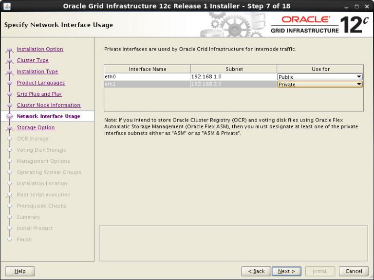 Step By Step Install Of Oracle12c Rac One Node On Oel 65 Using Vmware Oracledbwr