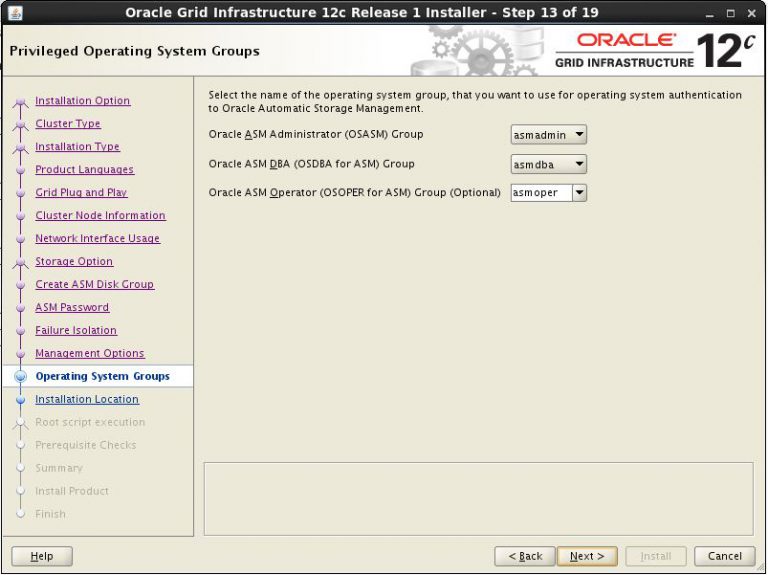 Step By Step Install Of Oracle12c Rac One Node On Oel 65 Using Vmware Oracledbwr
