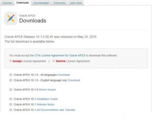 Install Oracle Apex 18.1 on premises Windows 18.3.0 Database using Oracle HTTP server 12.1.3.0.0 ...