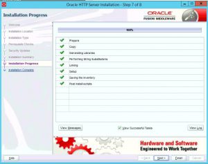 Install Oracle Apex 18.1 on premises Windows 18.3.0 Database using Oracle HTTP server 12.1.3.0.0 ...