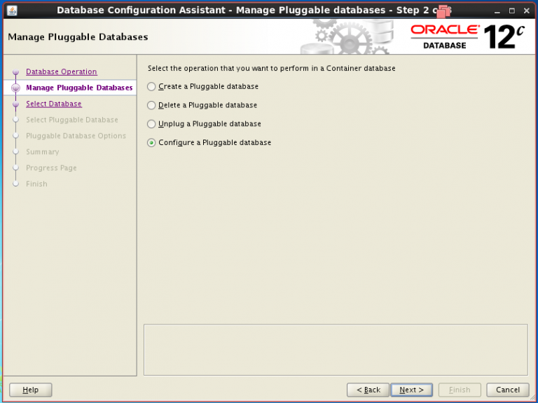 Configure a Pluggable Database Using DBCA Method in Oracle Database 12c Release 2 | Oracledbwr