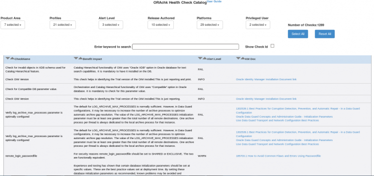 Health Checks For The Oracle Stack Using ORAchk | Oracledbwr