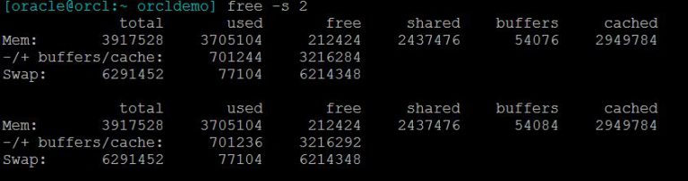 Linux Free Command Usage For Oracle DBA | Oracledbwr