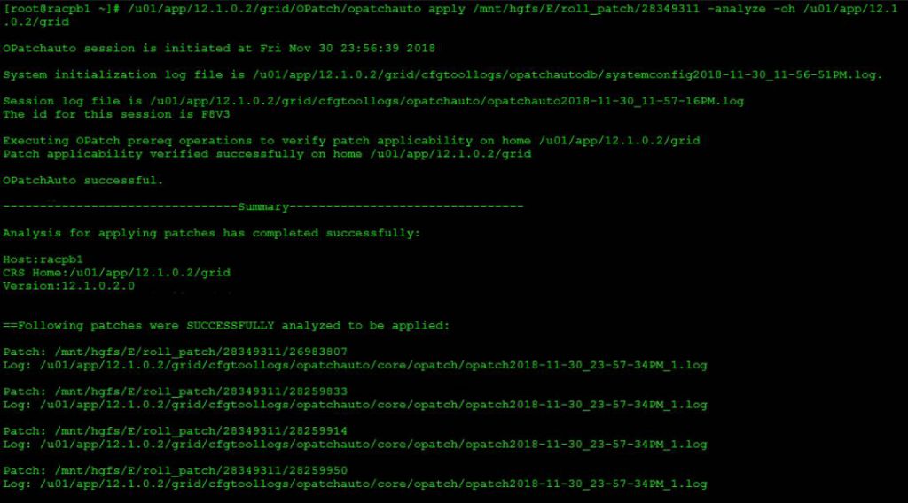 Step by Step Apply Rolling PSU Patch In Oracle Database 12c RAC ...