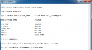 Transportable tablespace from Linux to Windows | Oracledbwr