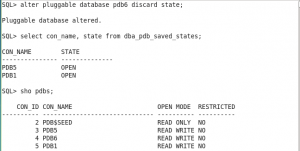 Oracle Pluggable Database Automatic Startup | Oracledbwr
