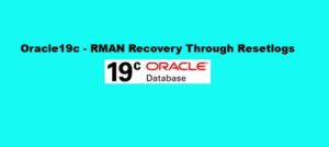 Oracle19c – RMAN recovery through RESETLOGS | Oracledbwr