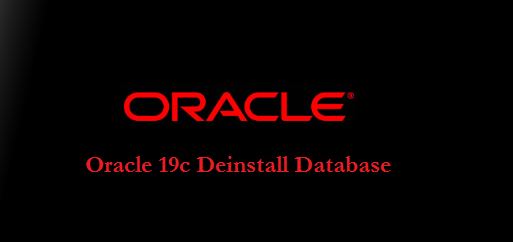 Oracle 19c Deinstall Database Oracledbwr 0537