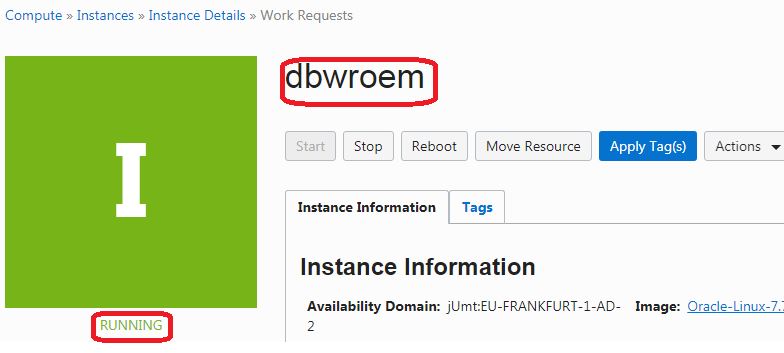Oracle Cloud Build Vm Machine For Enterprise Manager Cloud Control 13c Oracledbwr