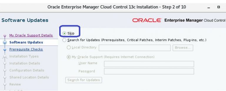 Oracle Cloud-OEM Cloud Control 13c Installation | Oracledbwr