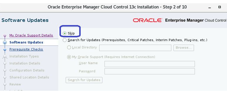 Oracle Cloud-OEM Cloud Control 13c Installation | Oracledbwr