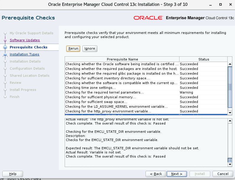 Oracle Cloud Oem Cloud Control 13c Installation Oracledbwr