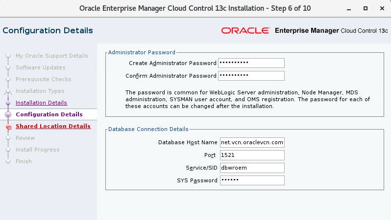 Oracle Cloud-OEM Cloud Control 13c Installation | Oracledbwr