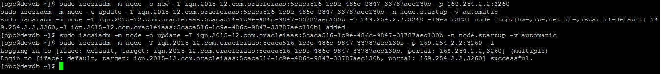 Oracle Gen2 Cloud Attaching A Block Volume To An Instance Oracledbwr