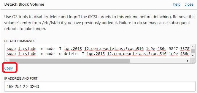 Oracle Gen2 Cloud Resizing A Block Volume Using The Console Oracledbwr