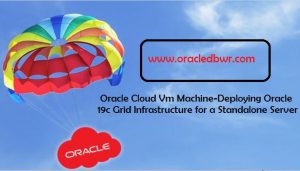Oracle Cloud Vm Machine-Oracle 19c installation Grid Infrastructure for a Standalone Server ...