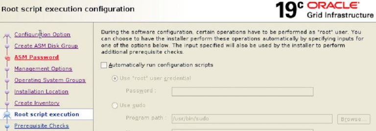 Oracle Cloud Vm Machine-Oracle 19c installation Grid Infrastructure for a Standalone Server ...