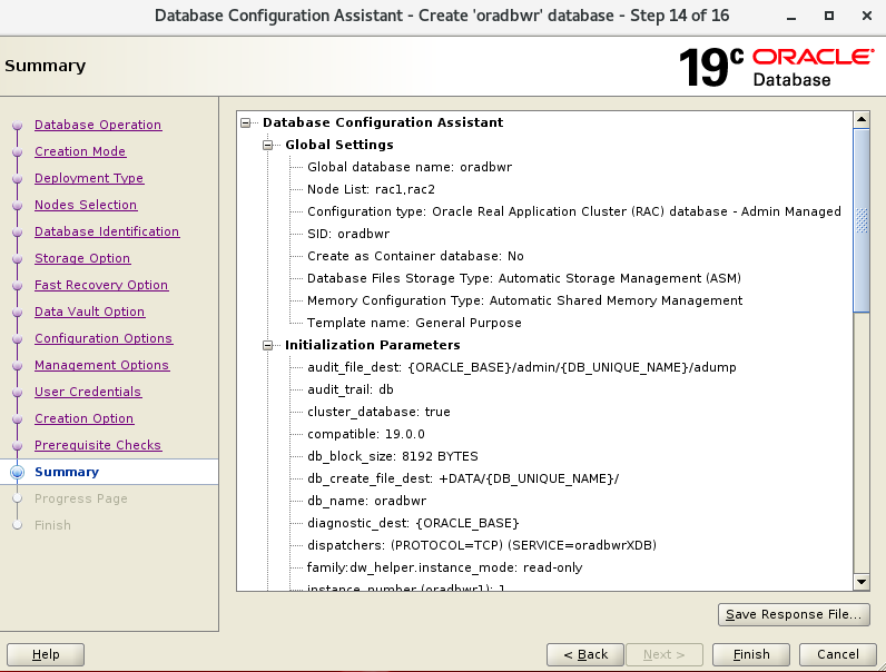 Step By Step Creating Oracle 19c Rac Database Oracledbwr 5803