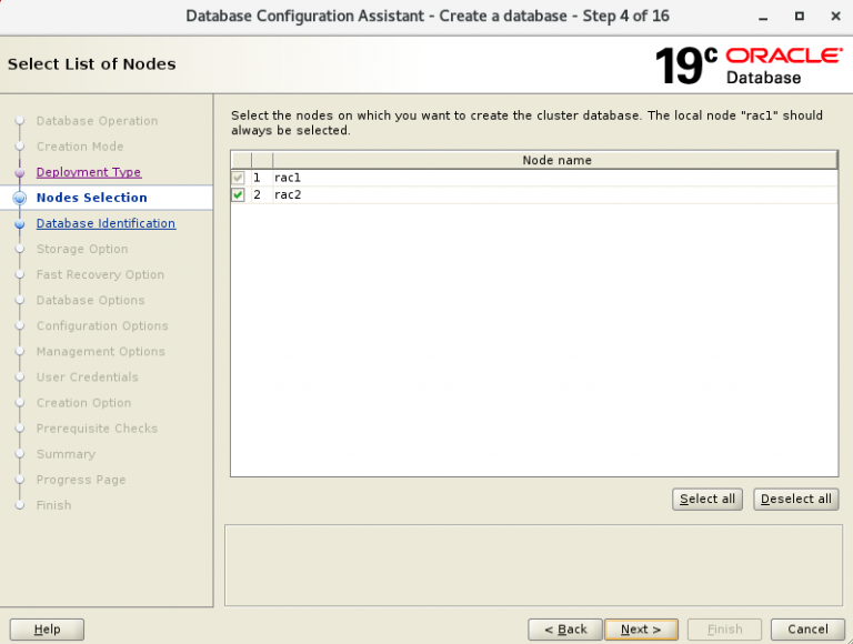 Step By Step Creating Oracle 19c Rac Database Oracledbwr 5805
