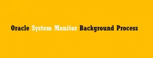 Oracle System Monitor Background Process | Oracledbwr