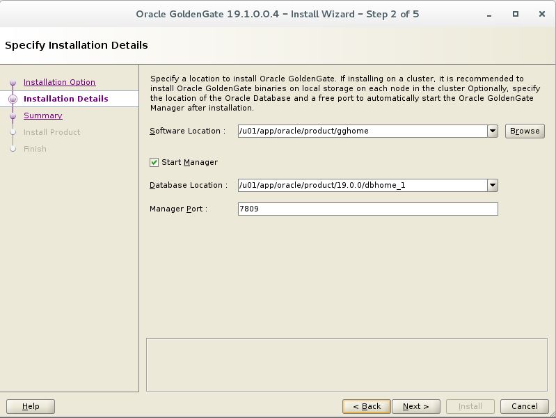 Installing Oracle 191004 Goldengate On Linux Server Oracledbwr