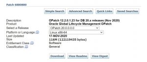 Apply Patching On Oracle 19c Database Release Update 19.9.0.0.201020 | Oracledbwr
