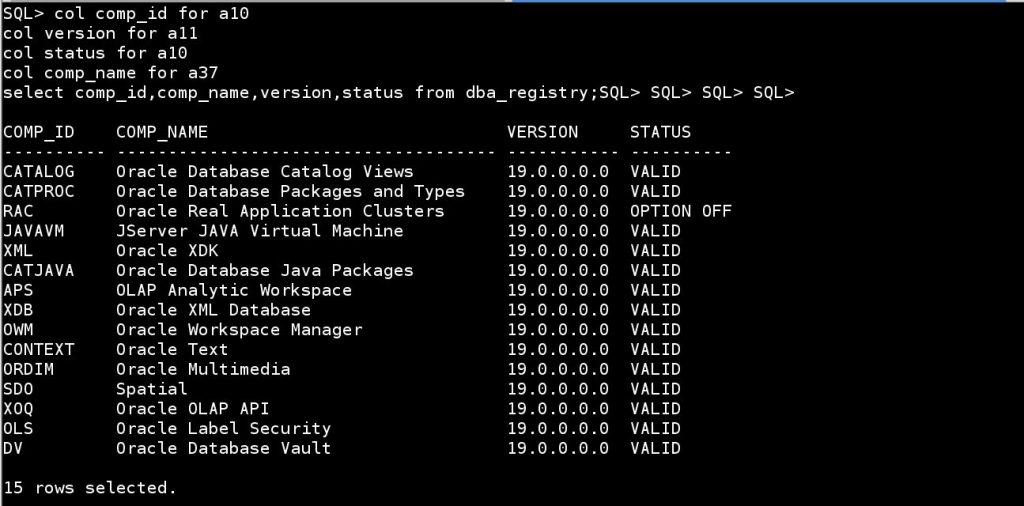 Apply Patching on Database and OJVM Patch 32578972: COMBO OF OJVM RU ...