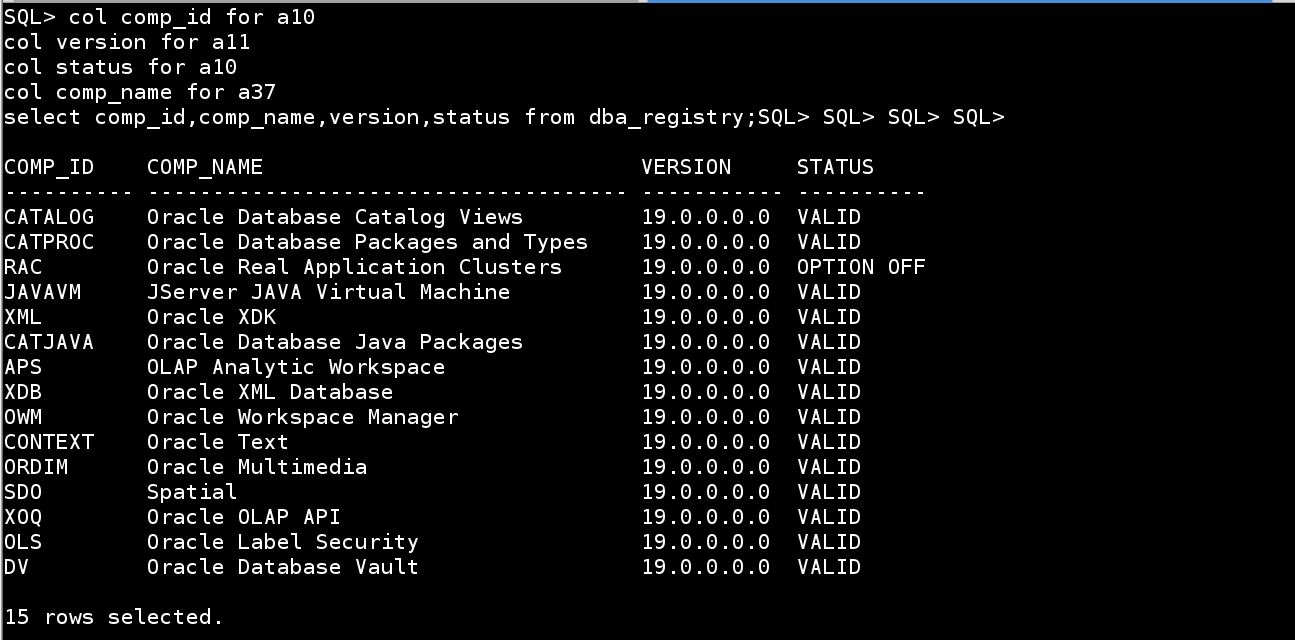 Apply Patching on Database and OJVM Patch 32578972: COMBO OF OJVM RU ...