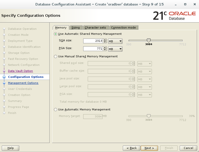 Creating Oracle 21c Database Using DBCA Method | Oracledbwr