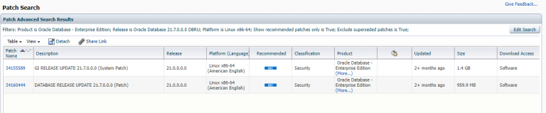 Apply Patching On Oracle 21c Database Release Update 21.7.0.0.0 ...